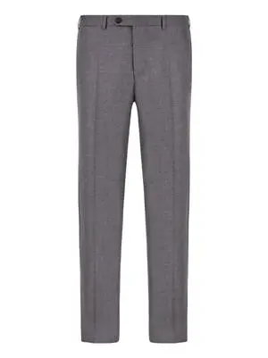 Canali Pure 150's Wool Trousers - Grey