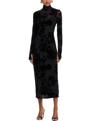 AFRM Shailene Midi Dress Cascade Roses