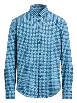 HARMONT & BLAINE Shirt Size Cotton - Blue