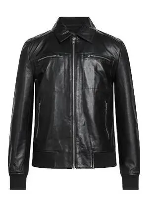 MUUBAA Sheepskin Biker Jacket
