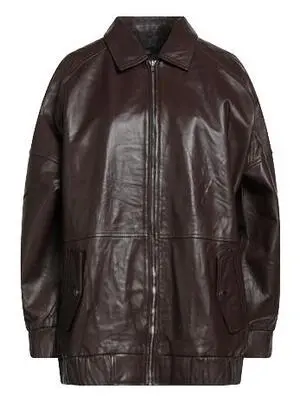 MUUBAA Biker Jacket - Brown