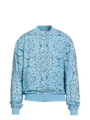 Moschino Light Cotton And Elastane Sweatshirt - Blue