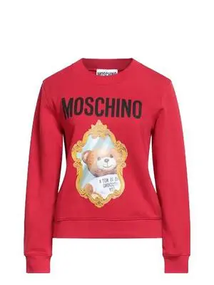Moschino Couture Organic Cotton Sweatshirt Red