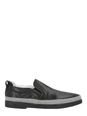 FABI Leather Sneakers - Black