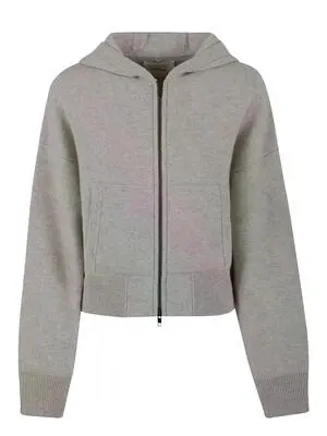 LISA YANG Zip-fastening Hoodie - Neutrals