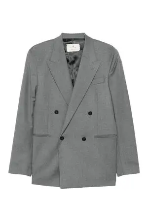 MANUEL RITZ Double-breasted Blazer - Grey