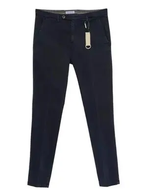 MANUEL RITZ Twill Trousers - Blue