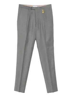 MANUEL RITZ Flannel Trousers - Grey