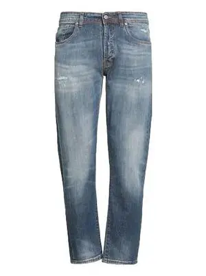 LIU •JO MAN Jeans In Cotton And Elastane - Blue