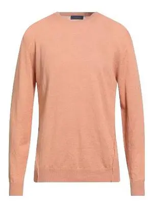 DANIELE FIESOLI Sweater In Linen And Cotton - Orange