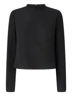 Pinko Bucatini Long-sleeve Blouse - Black