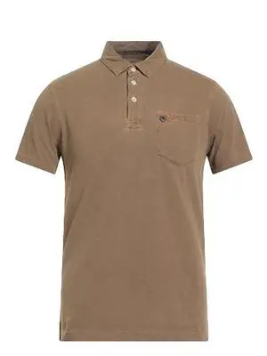 Barbour Polo Shirt Khaki Size Cotton - Beige