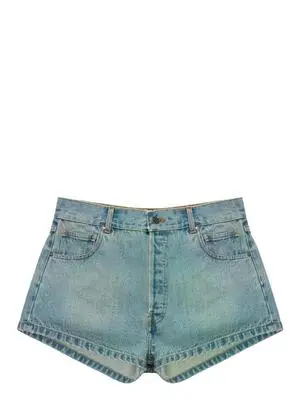 MAINLESS Denim Mini Shorts - Blue