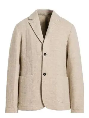 Officine Générale Blazer Size Virgin Wool - Beige