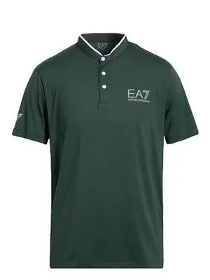 EA7 T-shirt Military Size Polyamide, Elastane - Green