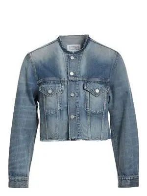 MAISON MARGIELA Denim Trucker Jacket - Blue
