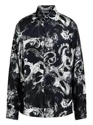 Versace Shirt Size Viscose - Black