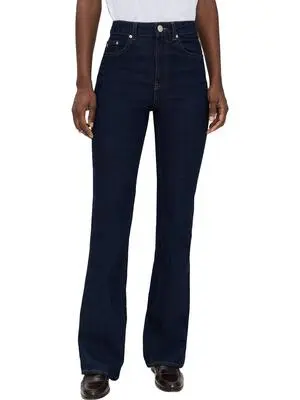 ALIGNE Straight Flare Leg Jeans