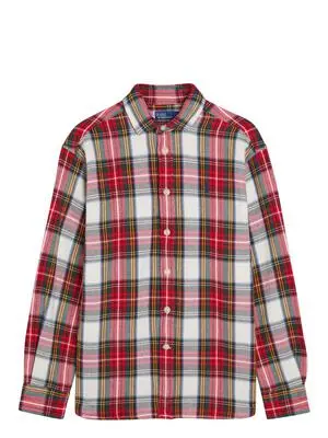 Polo Ralph Lauren Plaid Cotton Shirt - Red