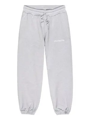 COLE BUXTON Logo-print Cotton Sweatpants - Grey