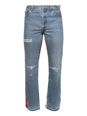 BETTER WITH AGE Esther Mixed Media Trousers - Multi