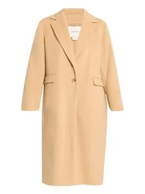 Vince Cashmere-wool Single-breasted Coat - Camel