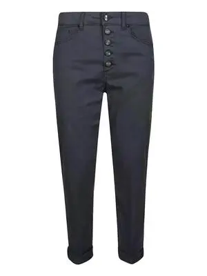DONDUP Buttoned Trousers - Grey