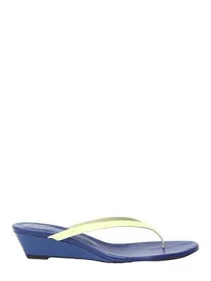 Christopher Esber Scala Leather Wedge Sandals Multi