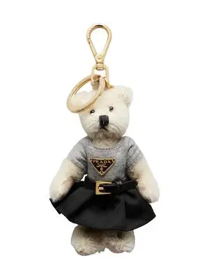 Prada Teddy Bear Bag Charm - Multicoloured