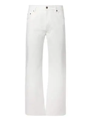 Gabriela Hearst Rey Straight Leg Jeans - White