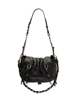 Isabel Marant Bolton Leather Shoulder Bag - Brown