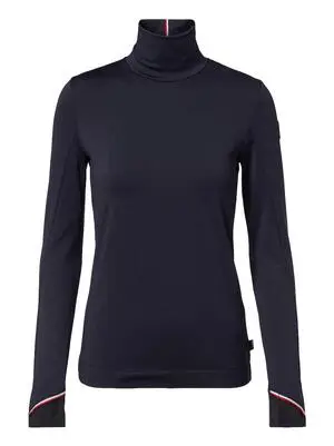 Moncler Turtleneck Ski Top - Blue