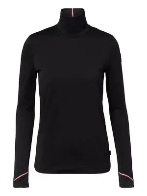 Moncler Turtleneck Ski Top - Black