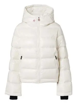 Perfect Moment Polar Flare Down Ski Jacket - White