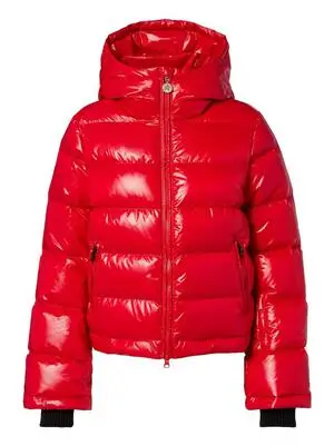 Perfect Moment Polar Flare Down Ski Jacket Red