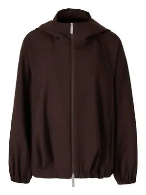 Herno Technical Hooded Jacket - Brown