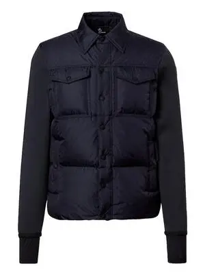 Moncler Technical Down Jacket - Blue
