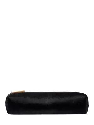 Khaite Kye Calf Hair Clutch - Black