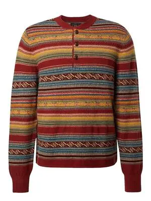 Ralph Lauren Wool-blend Jacquard Sweater - Multicoloured