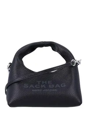 Marc Jacobs The Micro Crossbody Sack Bag - Black