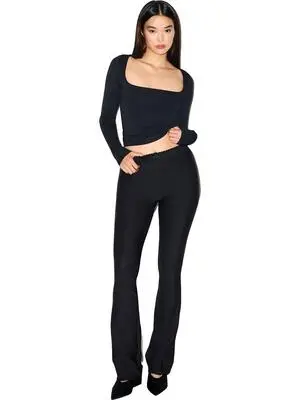 SKIMS Body High Waisted Flare Pant - Onyx