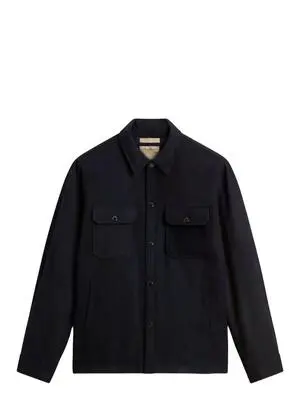 Woolrich Alaskan Buttoned Overshirt - Blue