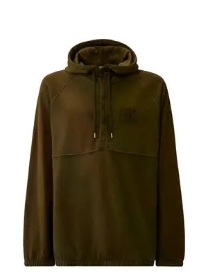 C.P. COMPANY Hooded Embroidered Hoodie - Green