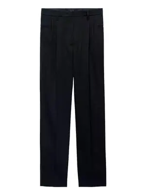 Prada Wool Trousers - Black