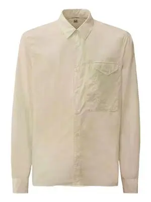 C.P. COMPANY Chest-pocket Cotton Shirt - White