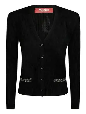 Max Mara Brandy Cardigan - Black