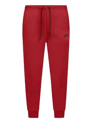 Nike Tech Fleece Jogger Pants - Red