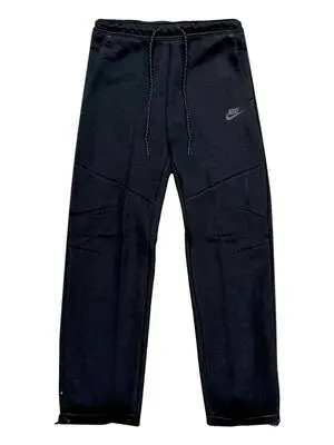 Nike Tech Open Hem Fleece Pants - Black