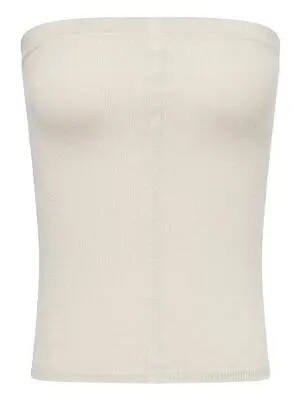 Rick Owens Cashmere Tube Top - Natural