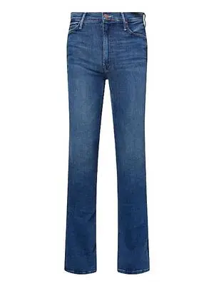 MOTHER Runaway High-rise Flare Stretch-denim Jeans - Start Your Engines